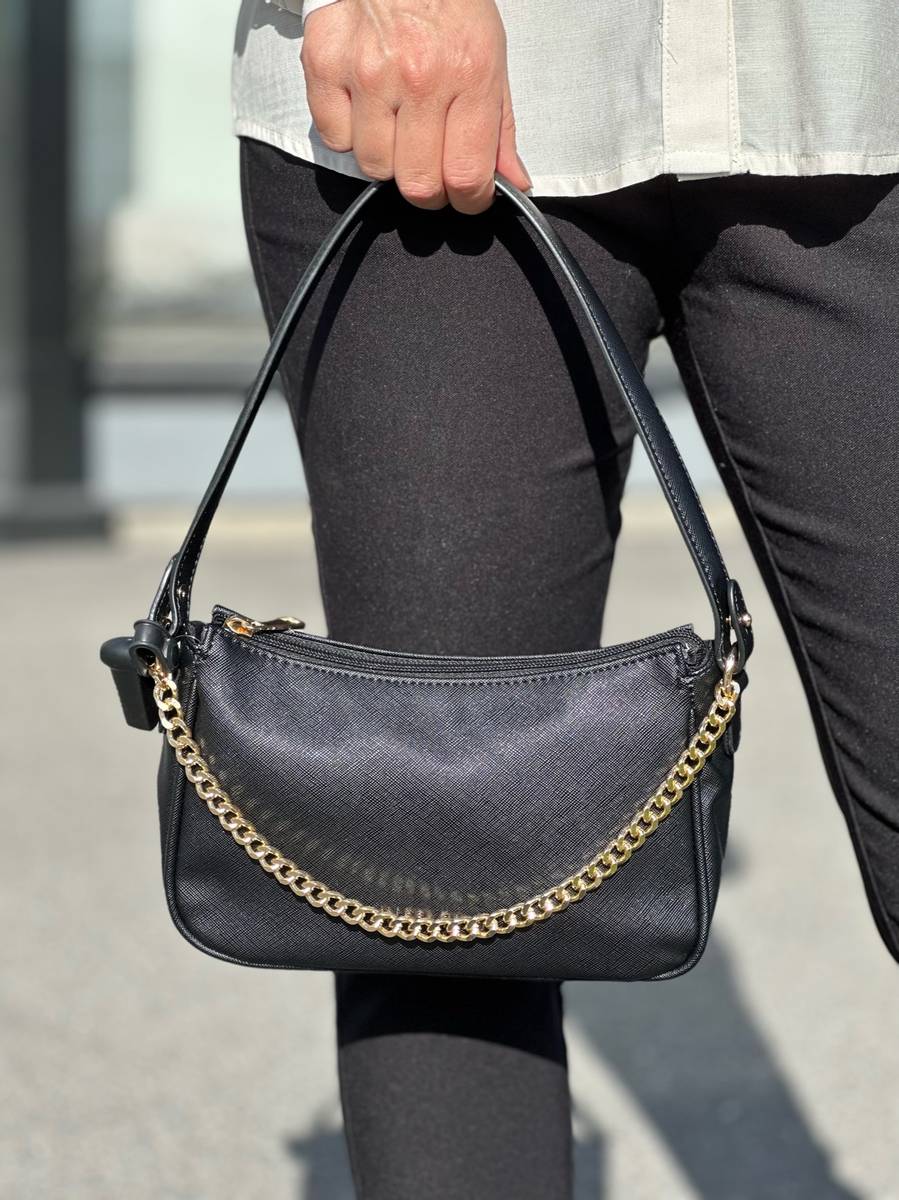 MARCO TOZZI VESKE - SORT M/GULLDETALJER - SOFIES VILLA